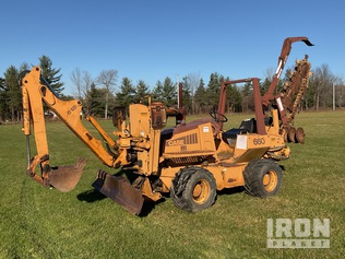 1992 Case 660 4x4 Trencher in Thompson, Ohio, United States (IronPlanet ...