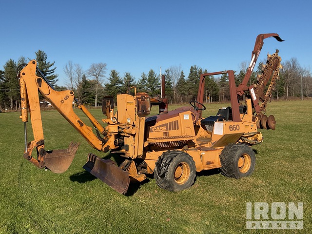 1992 Case 660 4x4 Trencher in Thompson, Ohio, United States (IronPlanet ...