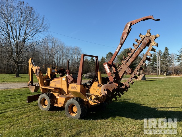 1992 Case 660 4x4 Trencher in Thompson, Ohio, United States (IronPlanet ...