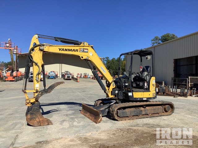 2018 Yanmar ViO55-6A Mini Excavator