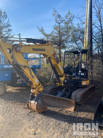 2018 Yanmar ViO55-6A Tracked Excavator