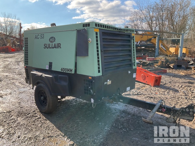 2017 Sullair 400DHH 400 cfm Air Compressor in West Nyack, New York ...