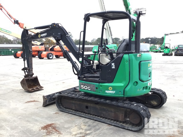 2015 John Deere 50G Mini Excavator in Baton Rouge, Louisiana, United ...