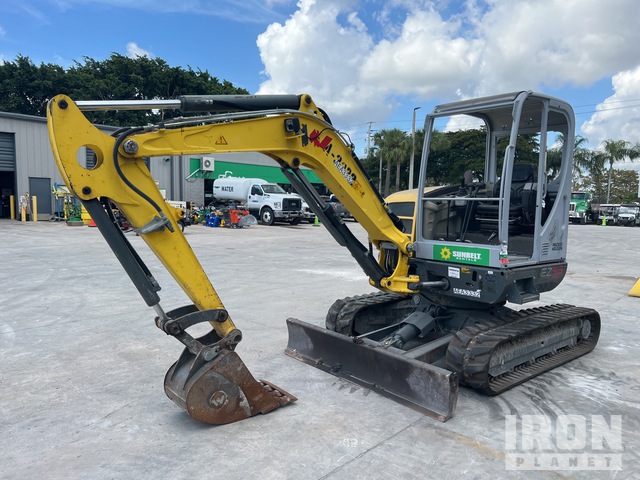 2017 Wacker EZ-53 Mini Excavator in Fort Lauderdale, Florida, United ...
