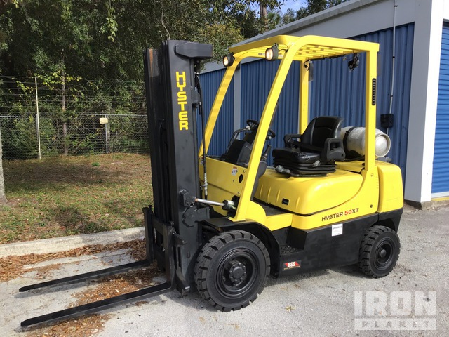2017 Hyster 50XT LPG Pneumatic Tire Forklift in Jacksonville, Florida ...