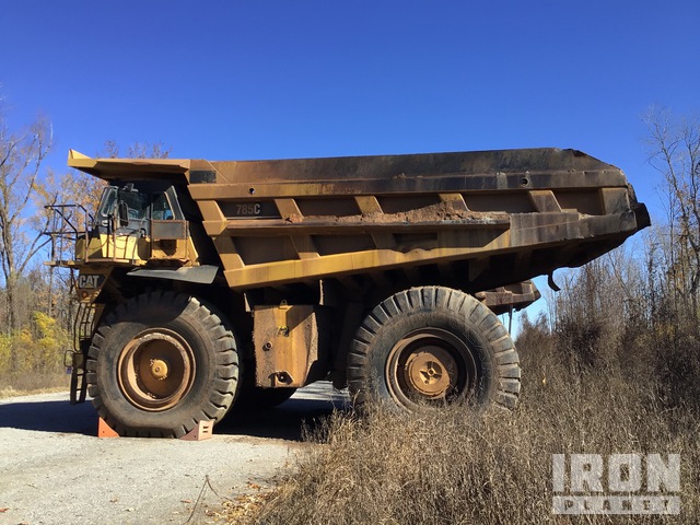 2002 Cat 785C Haul Truck in Pelican, Louisiana, United States ...