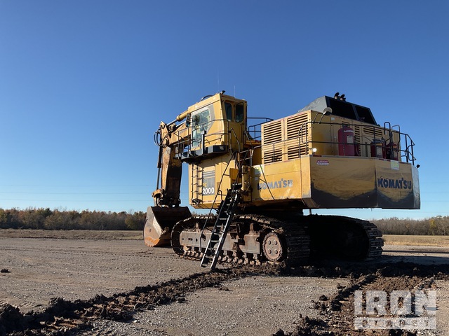 2013 Komatsu PC2000 Tracked Excavator in Pelican, Louisiana, United ...