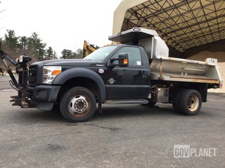 Surplus 2015 Ford F-550 XL Super Duty 4x4 Snow Plow Truck in Derry, New ...