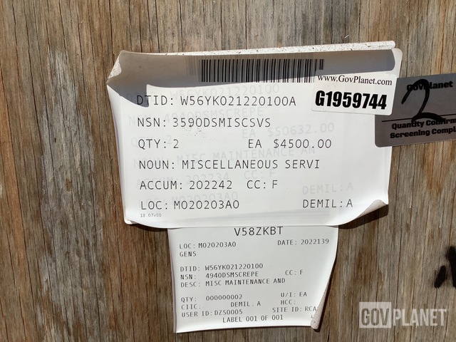 Surplus (2) Robinair CoolTech 34788 Refrigerant Recovery Recycling ...