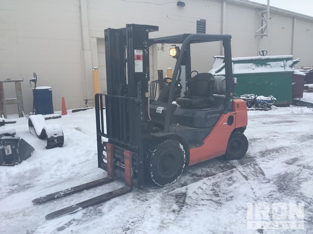 2018 Toyota 8FGU25 Pneumatic Tire Forklift in Sioux Falls, South Dakota ...