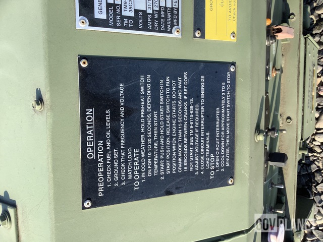 Surplus 2009 Fermont MEP-831A 3kW Generator Set in Hermiston, Oregon ...