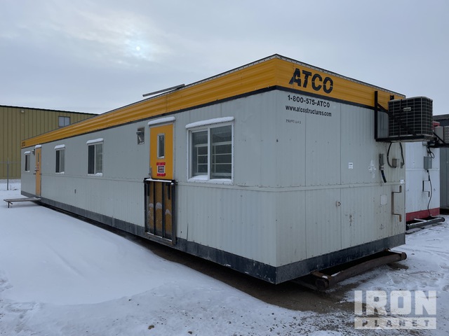 2007 Atco 60 ft x 12 ft Skid-Mounted Double-Ended Mobile Office in ...