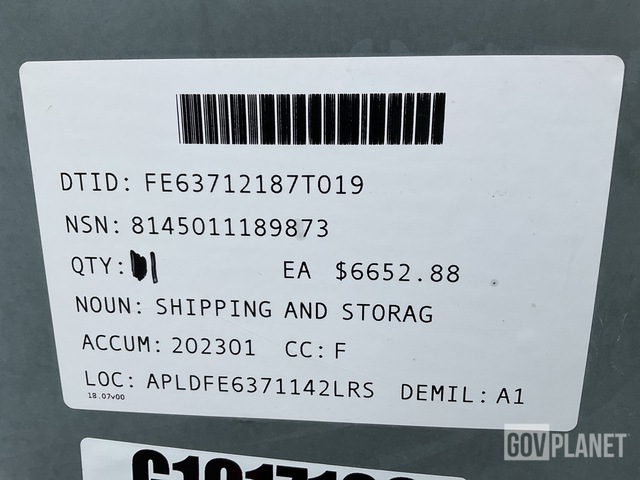 Surplus Willard 305341-1 Mobility Container in Hermiston, Oregon ...