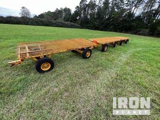 Quantity of (3) 4 ft x 9 ft Industrial Self Tracking 3 Ton Utility ...