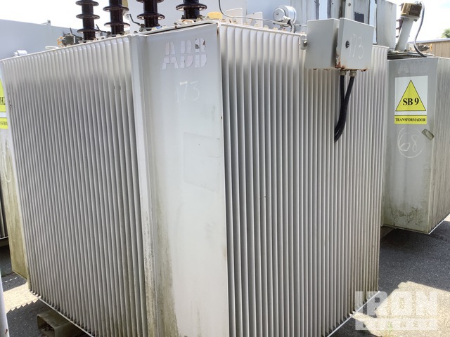 2008 ABB TEQ3750 Electric Three Phase Transformer in Albany, Georgia ...