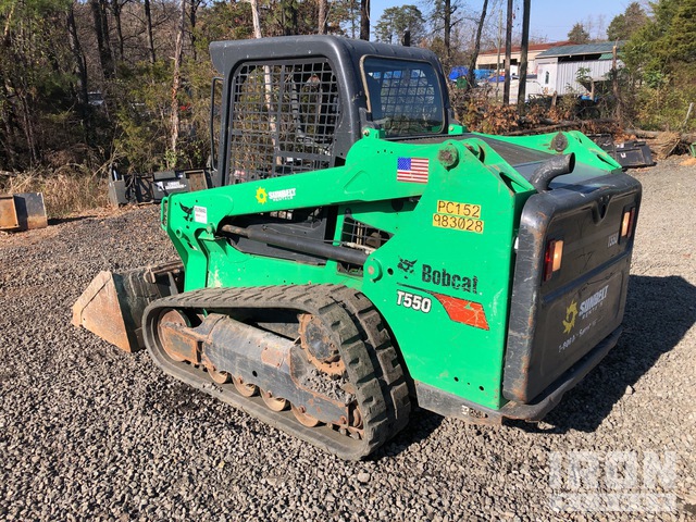 2017 Bobcat T550 Compact Track Loader in Manassas, Virginia, United ...