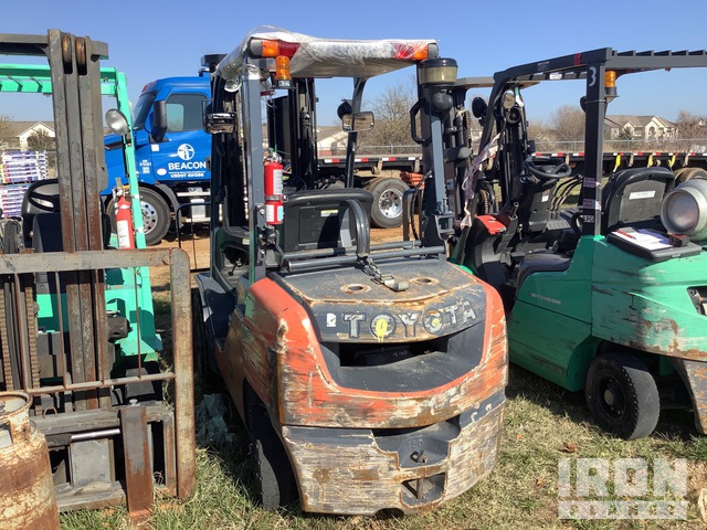 2011 Toyota 8FGU30 5620 lb Pneumatic Tire Forklift in Bethel Heights ...