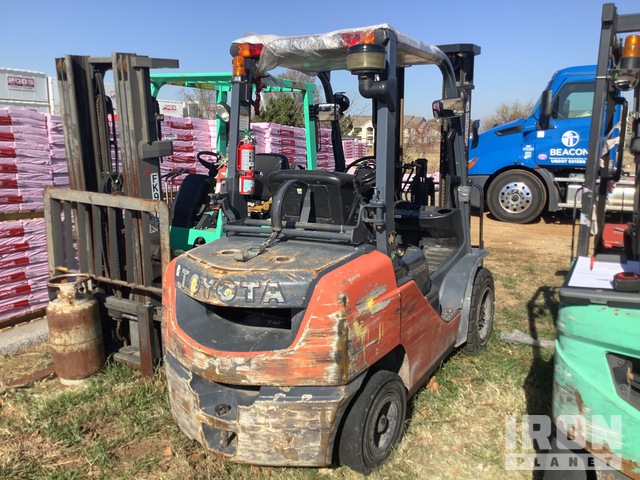 2011 Toyota 8FGU30 5620 lb Pneumatic Tire Forklift in Bethel Heights ...