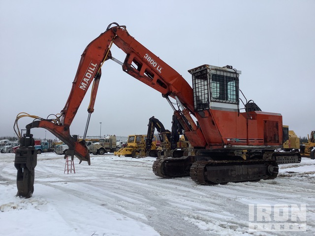 Madill 3800H Heel Boom Log Loader