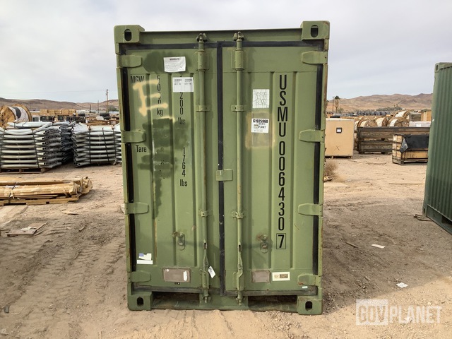 Surplus Charleston Marine CMCI 115A Storage Container in Yermo ...