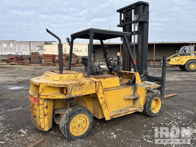 1993 Cat DP70 14300 lb Diesel Pneumatic Tire Forklift in Baltimore ...