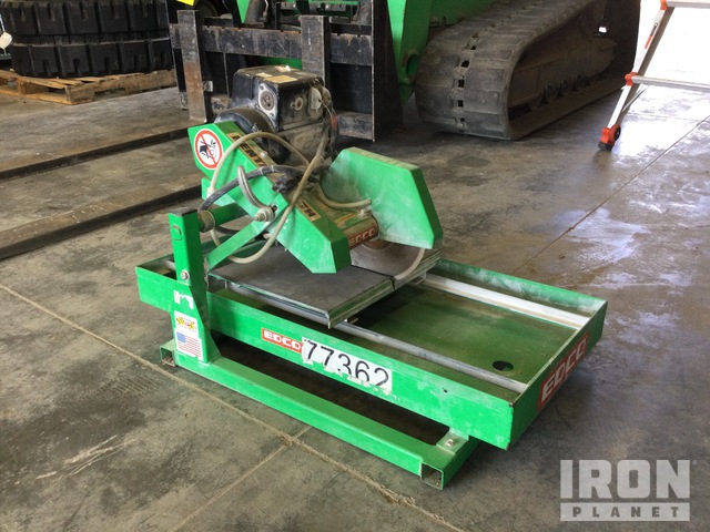 2015 Edco TMS-10-1.5 Electric Tile Saw in Kennewick, Washington, United ...
