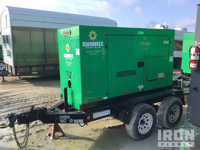 2007 MQ Power DCA70SSI 70 kVA Mobile Generator Set in Angleton, Texas ...