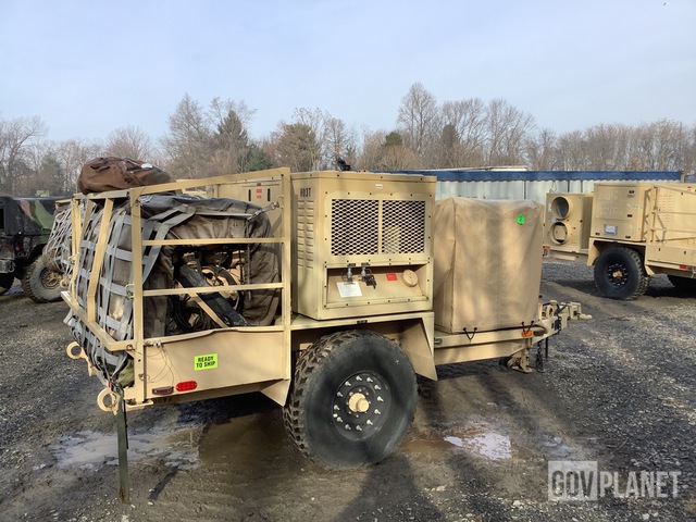 Surplus 2009 DHS Systems DRASH Shelter Transport Trailer in ...