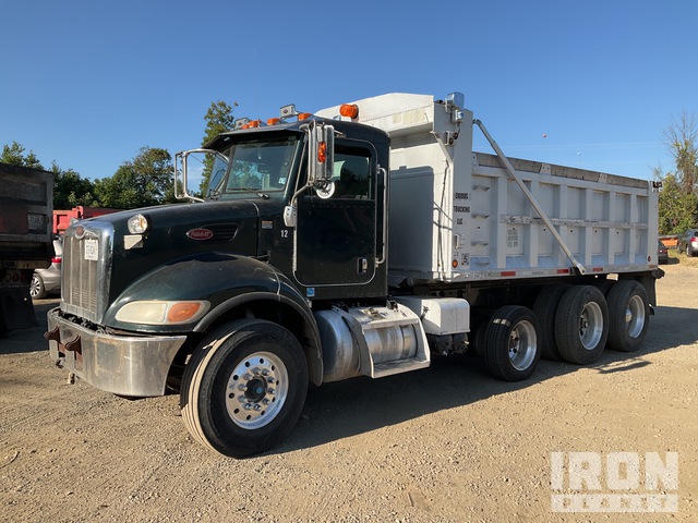 2013 Peterbilt 348 8x4 Tri/A Dump Truck in Springfield, Virginia ...