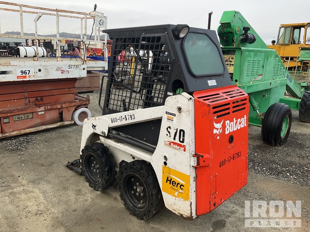 2017 Bobcat S70 Mini Skid Steer Loader in Perris, California, United ...