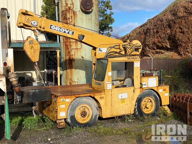 1976 Grove IND24 12000 lb 4x4 Carry Deck Crane in San Jose, California ...