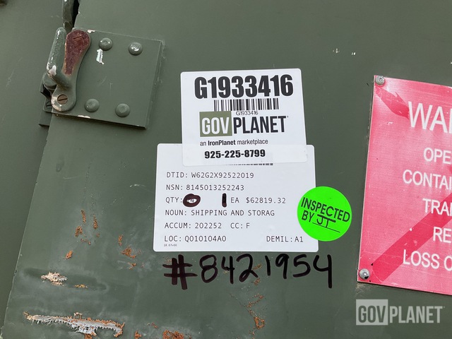 Surplus AAR ISU 96 RC Refrigerated Storage Container in Doyle ...