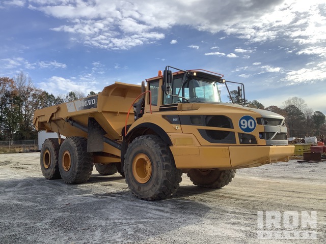 2015 Volvo A40G Articulated Dump Truck in Duncan, South Carolina ...
