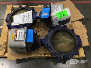 Surplus (2) Keystone Butterfly Valve Assemblies in Chambersburg ...