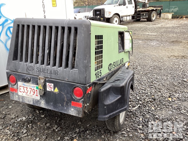 2016 Sullair 185DPQ 185 cfm Mobile Air Compressor in Somerville ...