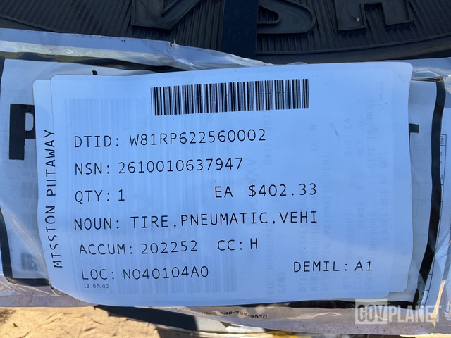 Surplus (2) Goodyear 10R22.5 G661 HSA Tires in Colorado Springs ...