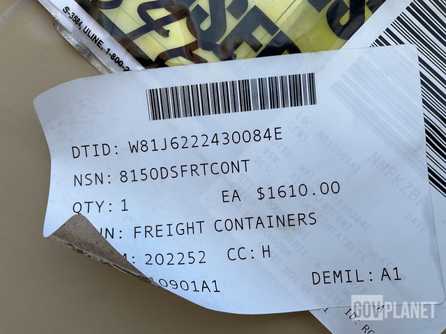 Surplus 20' Advanced Containment FPU20-3 Storage Container in Colorado ...