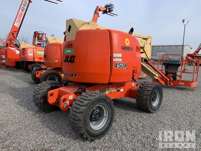 2006 JLG 450A Series II 4WD Dual Fuel Articulating Boom Lift in Modesto ...
