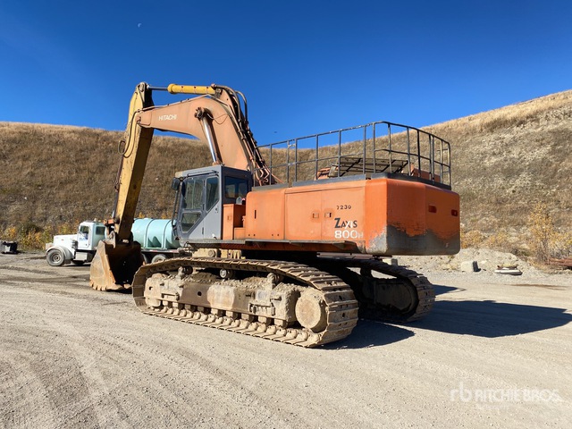 2004 Hitachi ZX850H VG Tracked Excavator in Calgary, Alberta, Canada ...