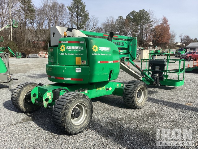 2014 JLG 450A Series II 4WD Diesel Articulating Boom Lift in Glen Allen ...
