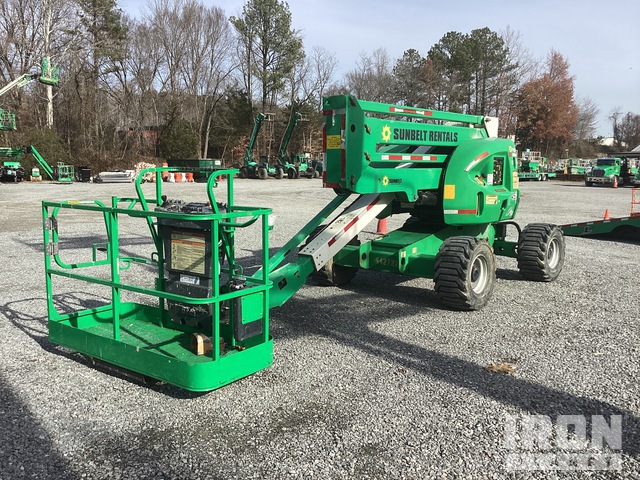 2014 JLG 450A Series II 4WD Diesel Articulating Boom Lift in Glen Allen ...