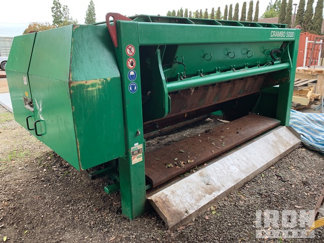 2011 Komptech Crambo 5000E Skid-Mounted Electric Horizontal Grinder in ...