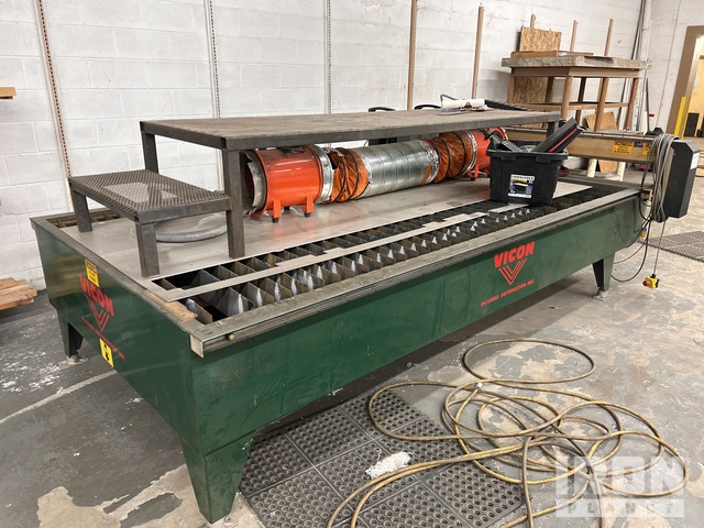 Vicon HVAC 510 Electric Plasma Cutter Table in Augusta, Kansas, United ...