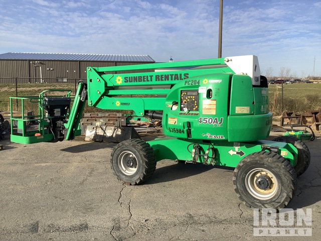 2014 JLG 450AJ SII 4WD Dual Fuel Articulating Boom Lift in Findlay ...