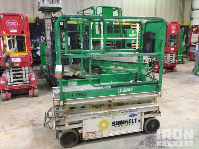 2014 Hybrid HB1430 Electric Scissor Lift in Columbus, Ohio, United ...