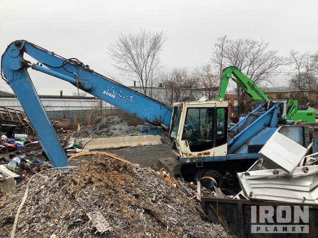 2002 Fuchs Terex MHL340 Wheel Material Handler in New Britain ...