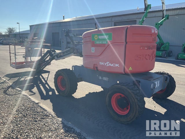 2014 Skyjack SJ46AJ 4WD Diesel Articulating Boom Lift in Perth Amboy ...