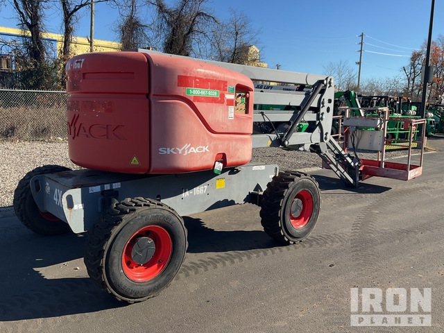 2014 Skyjack SJ46AJ 4WD Diesel Articulating Boom Lift in Perth Amboy ...