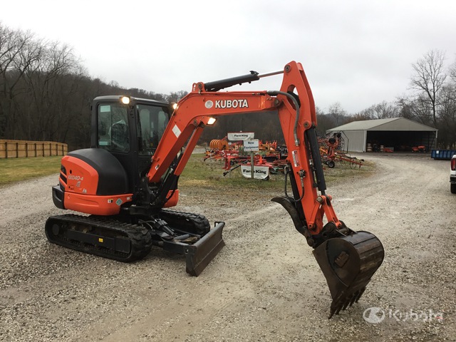 2019 Kubota KX040-4R3A Mini Excavator in Minerva, Ohio, United States ...