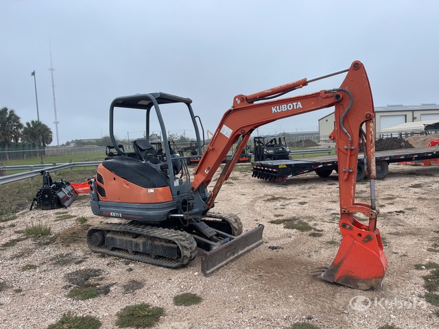 2014 Kubota KX71-3S4R1 Mini Excavator in Edinburg, Texas, United States ...